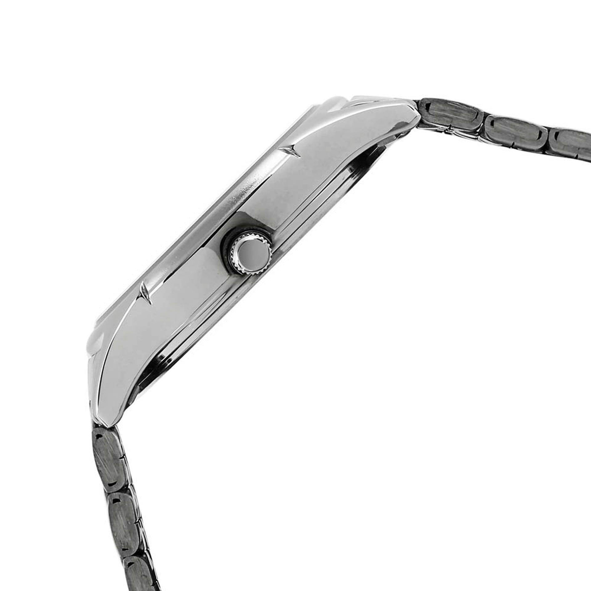 Titan Karishma Black Dial Analog with Day and Date Stainless Steel Str ...