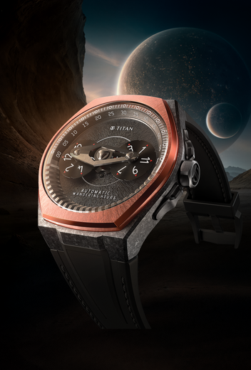 Titan Stellar Wandering Hour Limited Edition Automatic watch – Titan World
