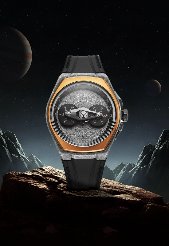 Titan Stellar Wandering Hour Limited Edition Automatic watch – Titan World